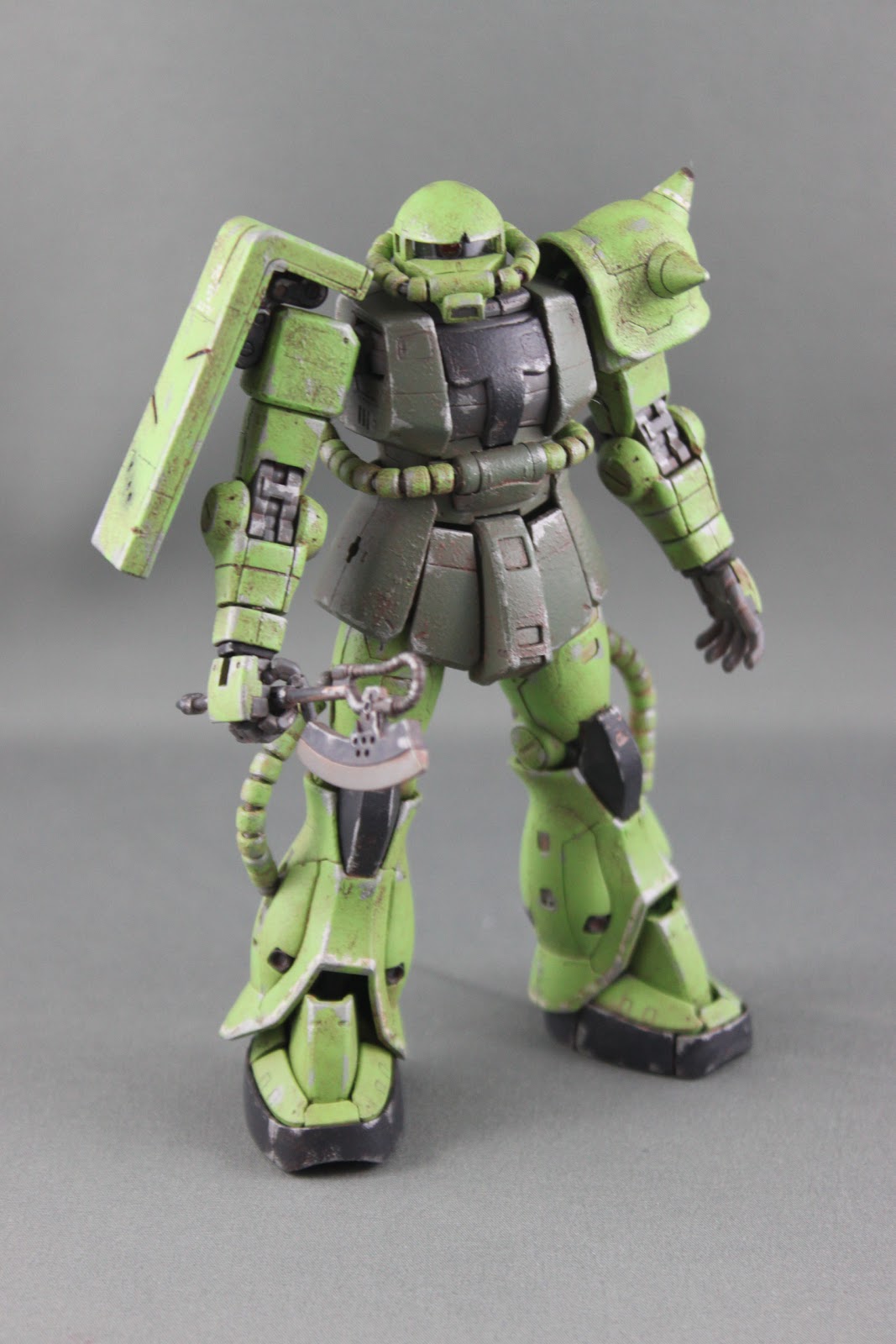 Gunpla Warehouse: RG Zaku II Weathered