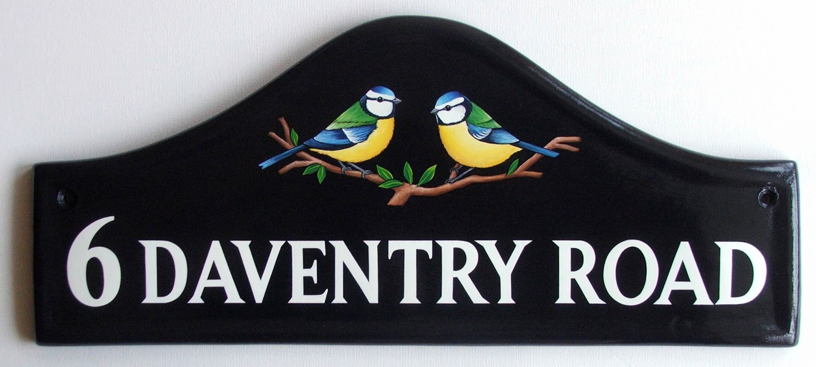 Hand Painted House Signs by Ceramic Art: Hand Painted Ceramic House ...