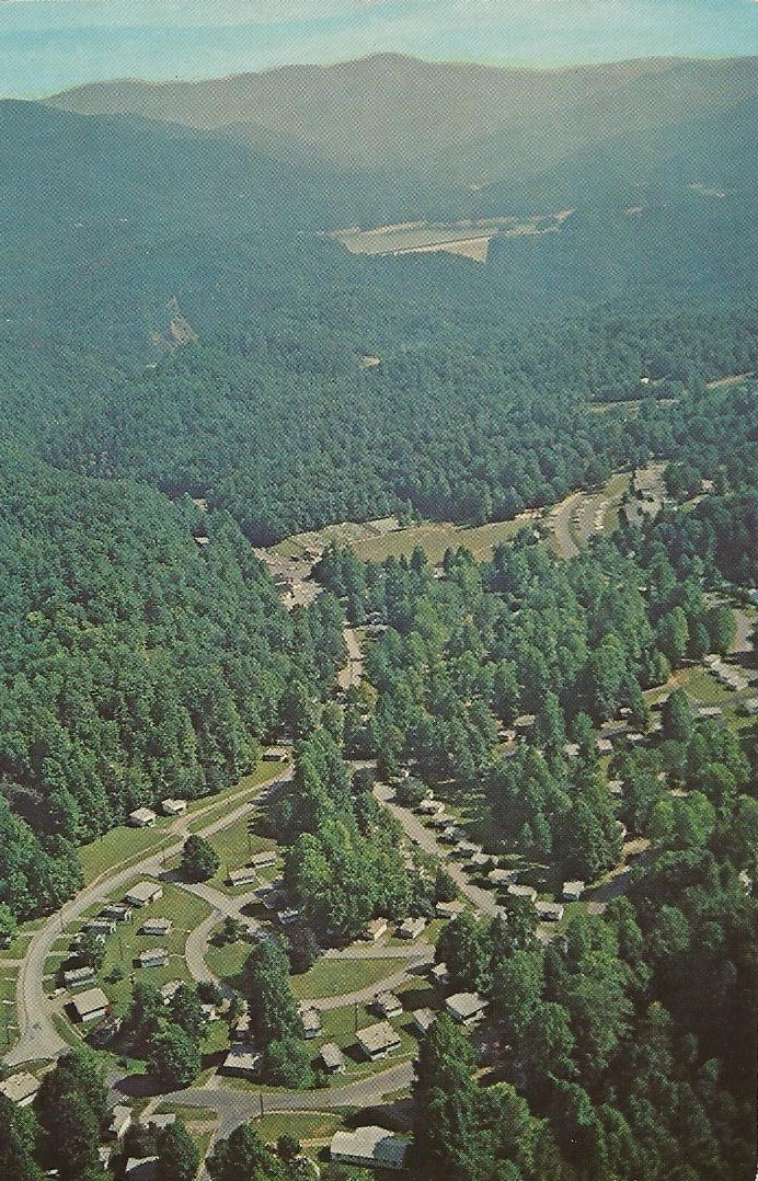 Vintage Travel Postcards: Fontana Village Resort, North Carolina Vintage Travel Postcards: Fontana Village Resort, North Carolina