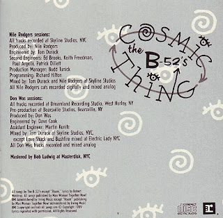 Retro Disco 80s: THE B52's - Cosmic Thing - CD-1989.