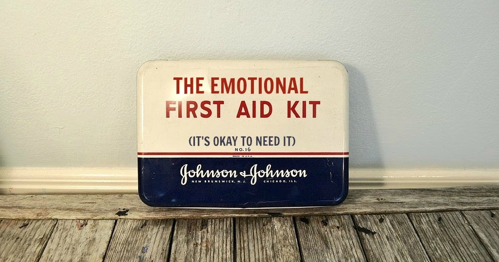 THE EMOTIONAL FIRST AID KIT - The Militant Baker