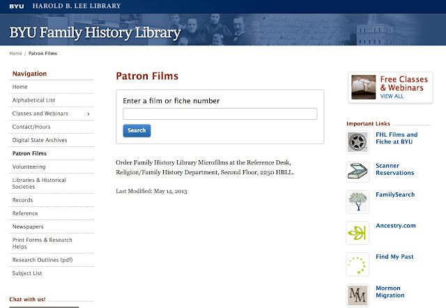 Genealogy's Star: Unique Genealogical Highlights of the Brigham Young ...