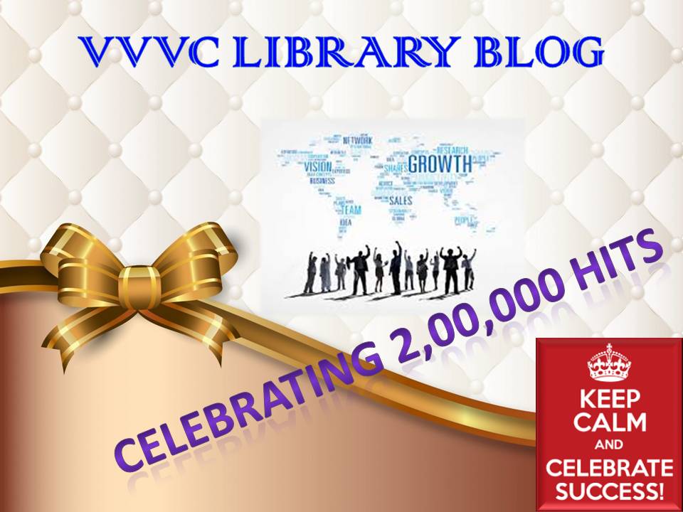 V.V.V. College LIBRARY: VVVC LIBRARY BLOG - CELEBRATING 2LAKH HITS ...