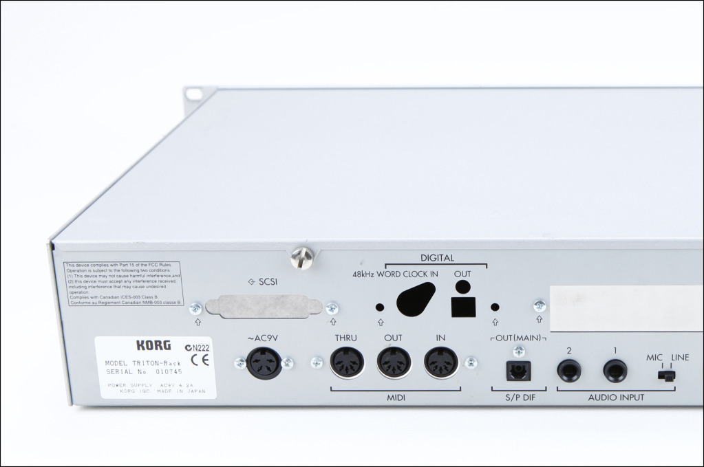 MATRIXSYNTH: Korg Triton Rack Sound Module