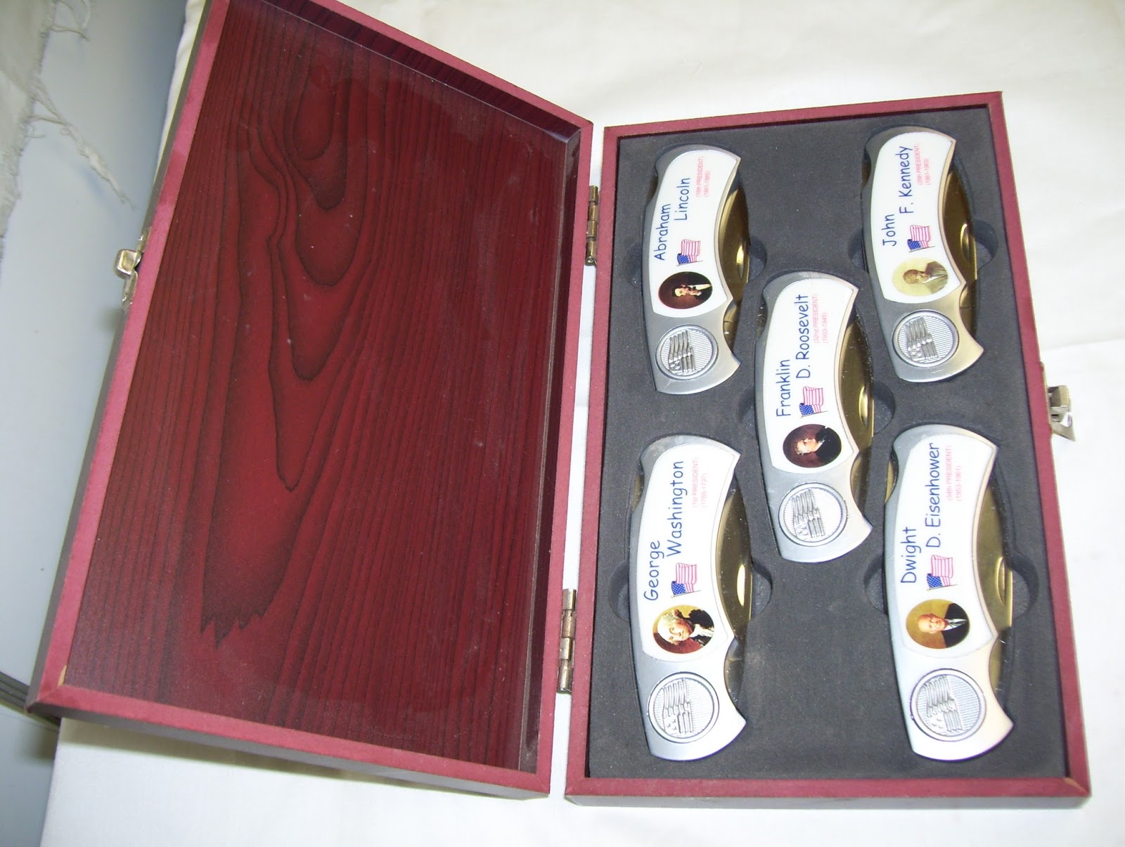 Different Stuff 4 Sale: Presidential Knives collector set for sale