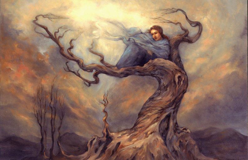 He Died For My Grins: Ethereal Art: Maria Roeder Snedecor