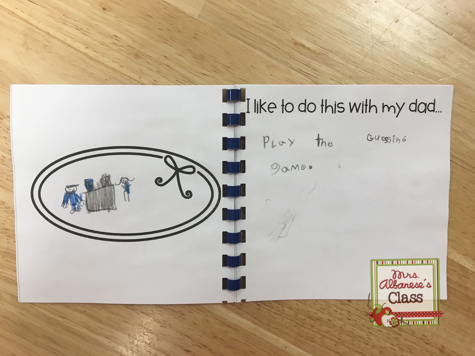 Father's Day Book (editable) FREEBIE! | Mrs. Albanese's Kindergarten Class