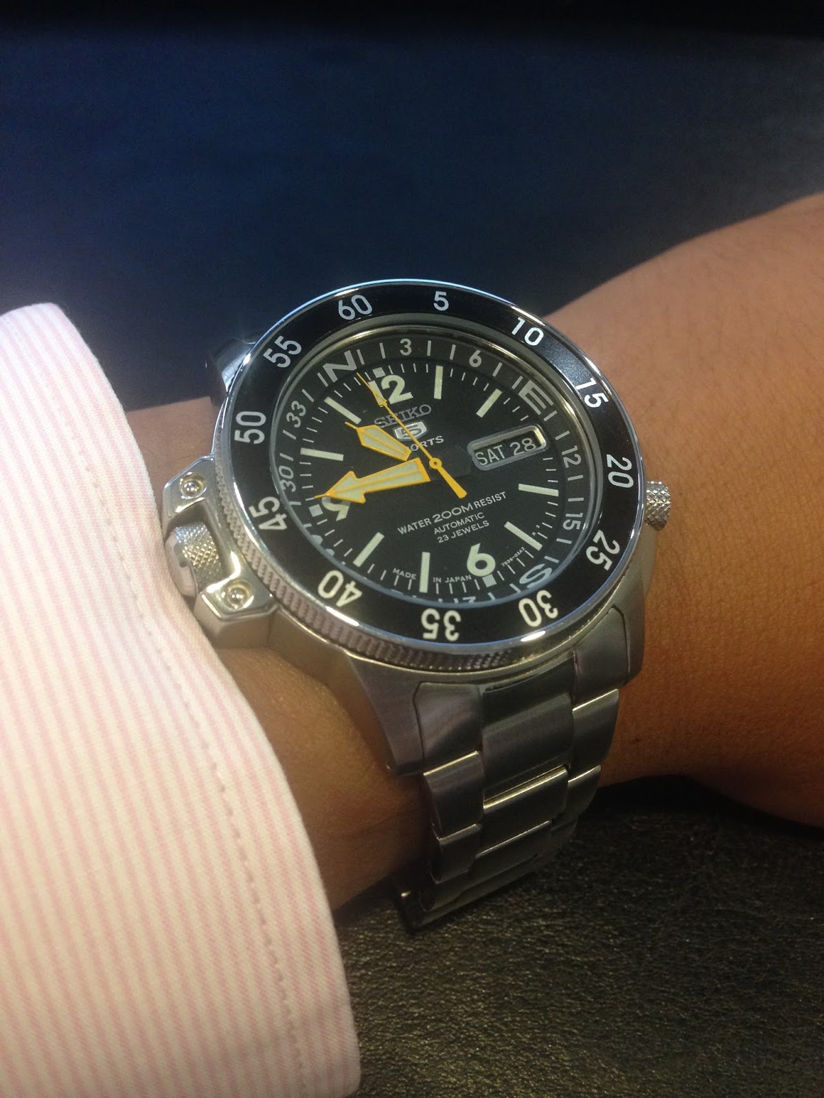 My Eastern Watch Collection: Seiko 5 Sports SKZ211J1 Atlas/Landshark ...