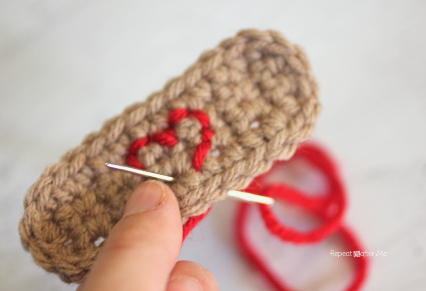 Repeat Crafter Me: Crochet Band-Aid Pattern