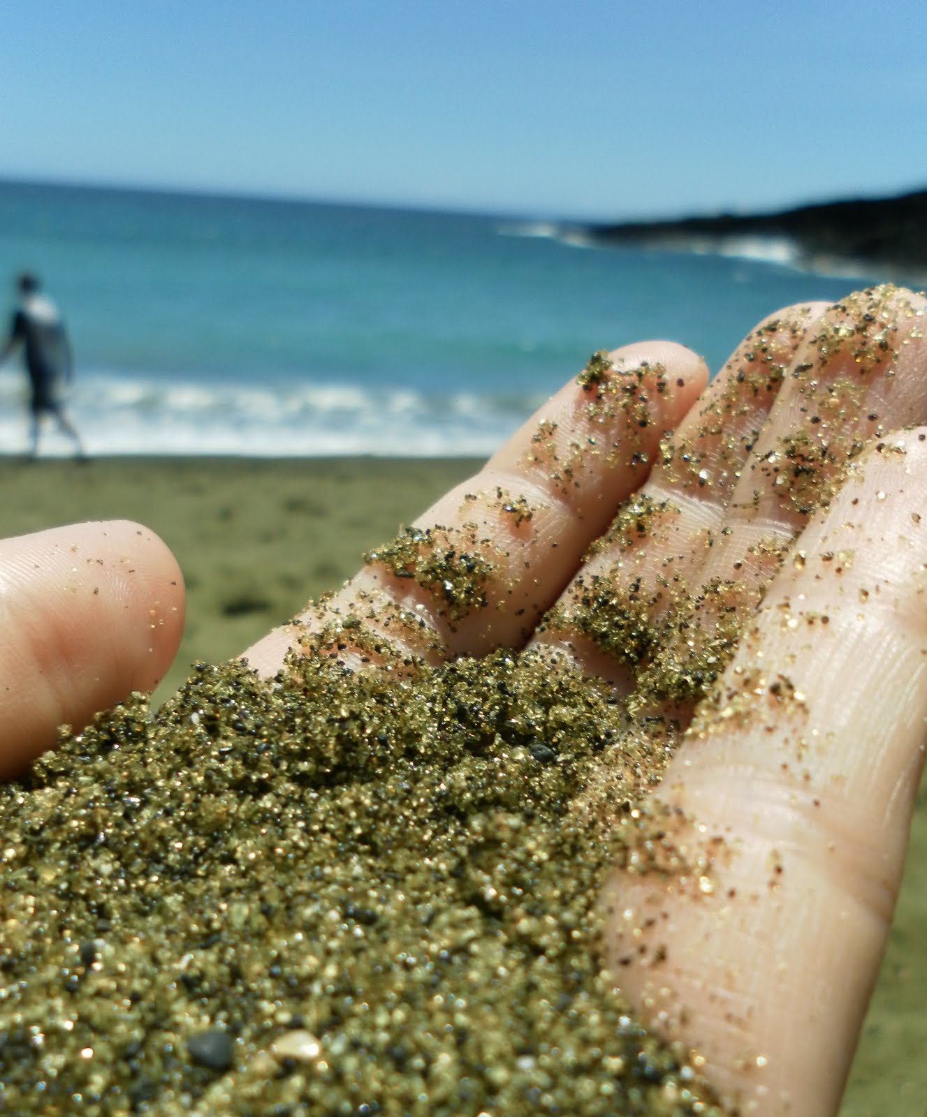 Saturdays with Maggy: Green Sand, Art and Pie: A Labor Day Adventure