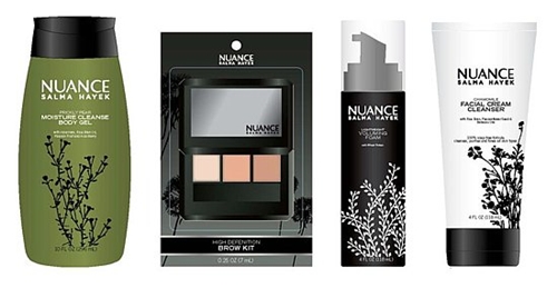 BLACKswan Beauty: NUANCE: Salma Hayek's New Cosmetic Line
