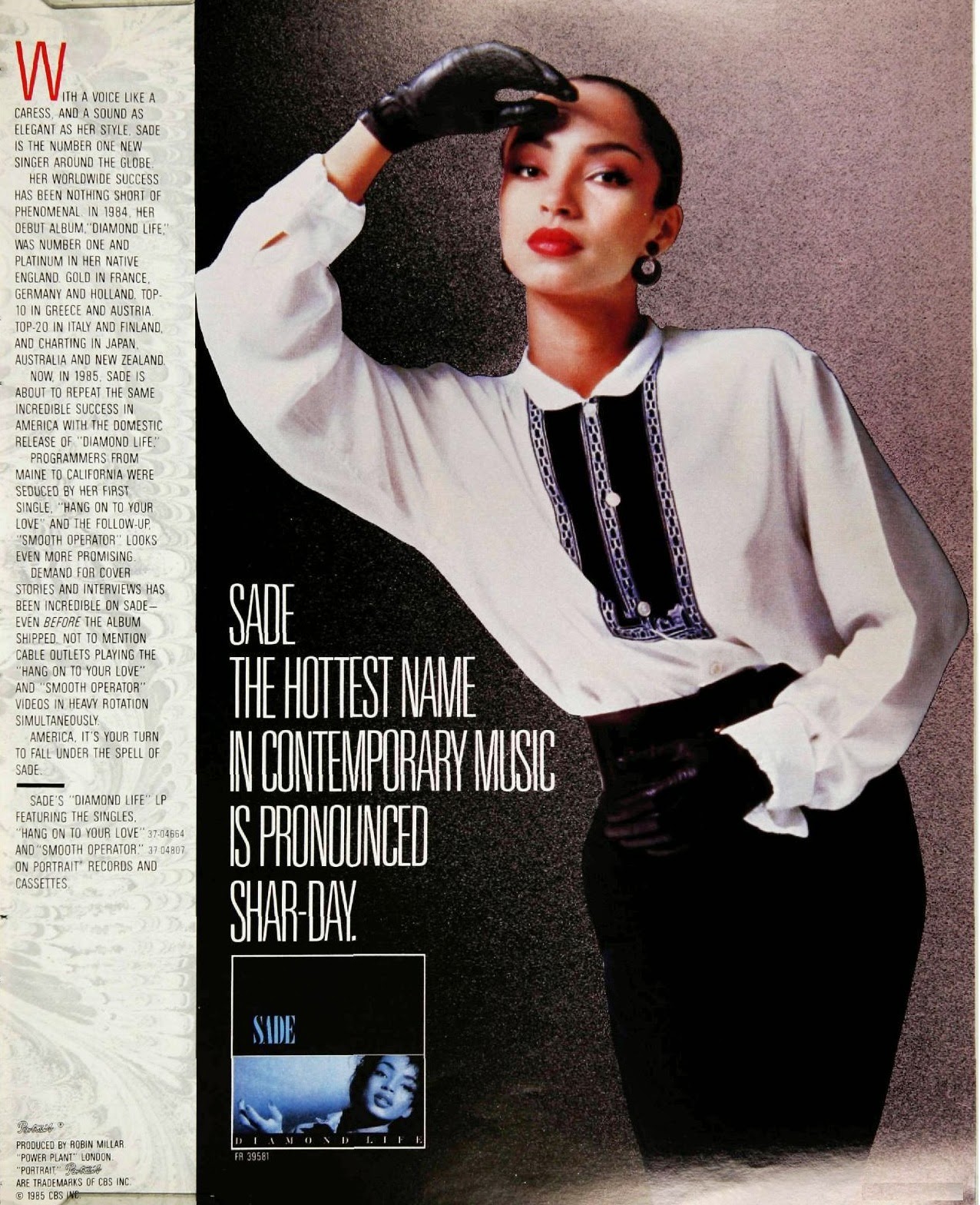 Top Of The Pops 80s: Sade - Diamond Life 1984
