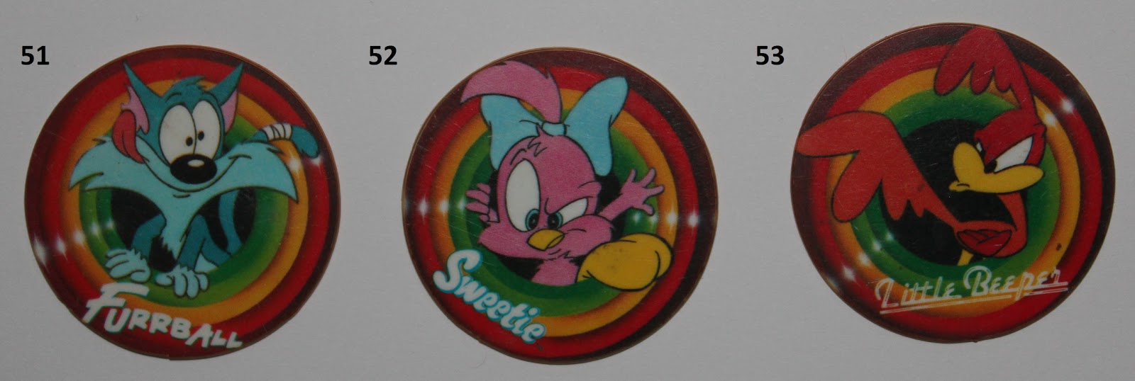 Figuras y Cromos: Mega Tazos Looney Toons