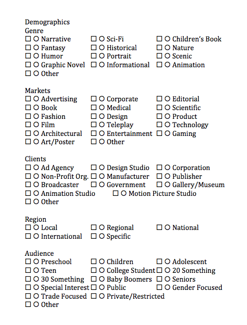 The Informed Illustrator: Illustration Career Checklist