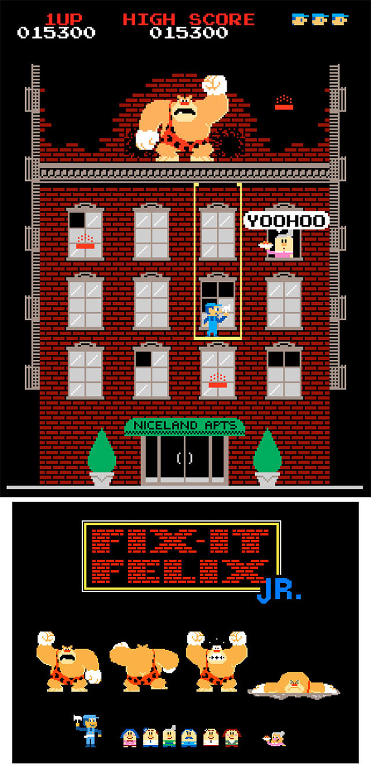 Living Lines Library: Wreck-It Ralph (2012) - Color Keys