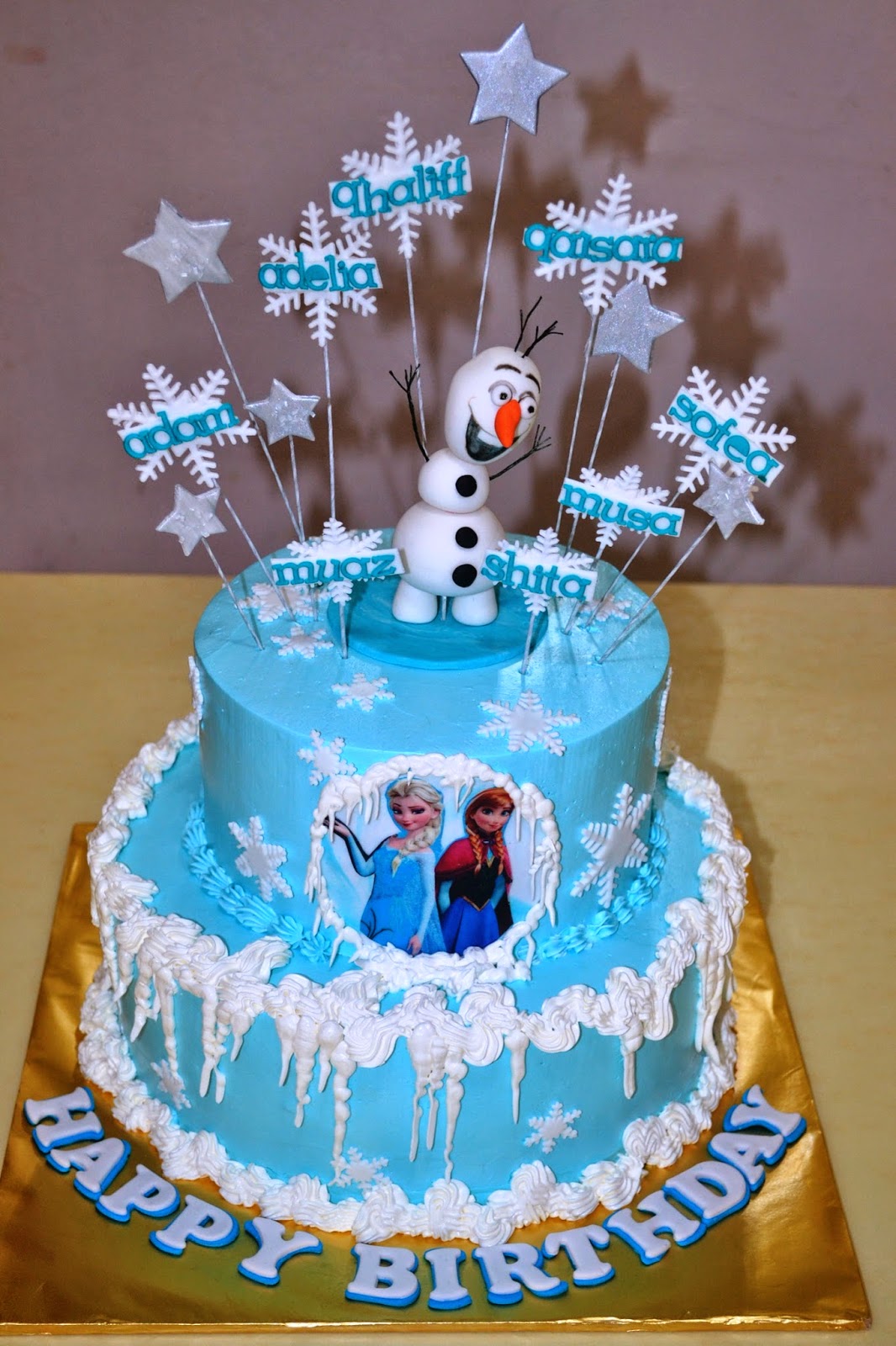 MyPu3 Cake House: Frozen theme cake