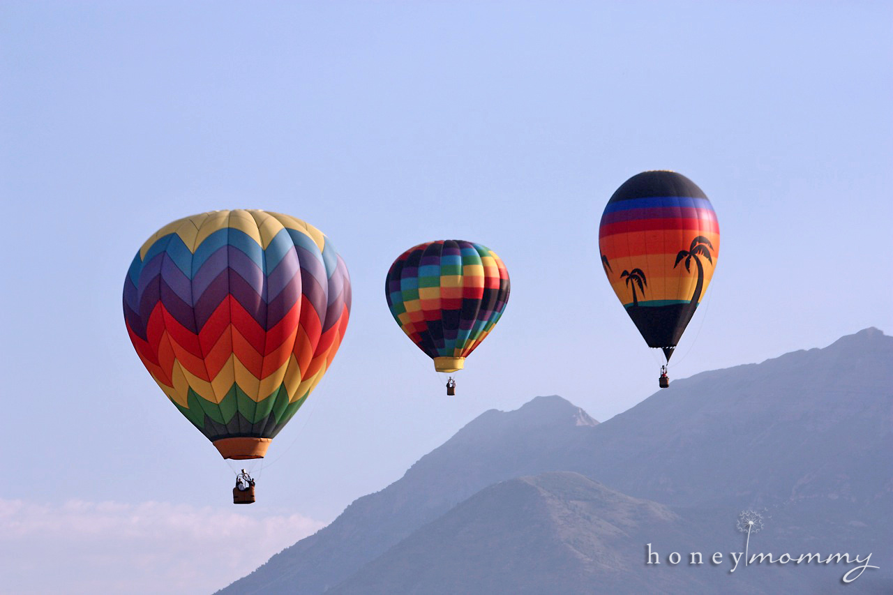 Honey Mommy: Hot Air Balloon Heaven!
