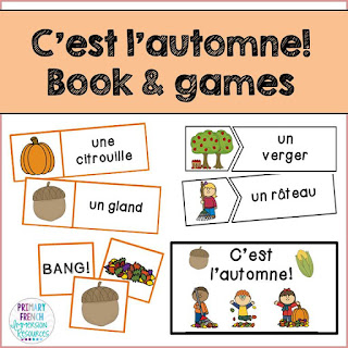 French fall resources - Primary French Immersion Resources