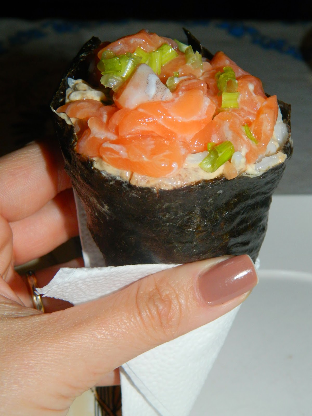 Varrendo o Prato!: Temaki (Cone Japonês)
