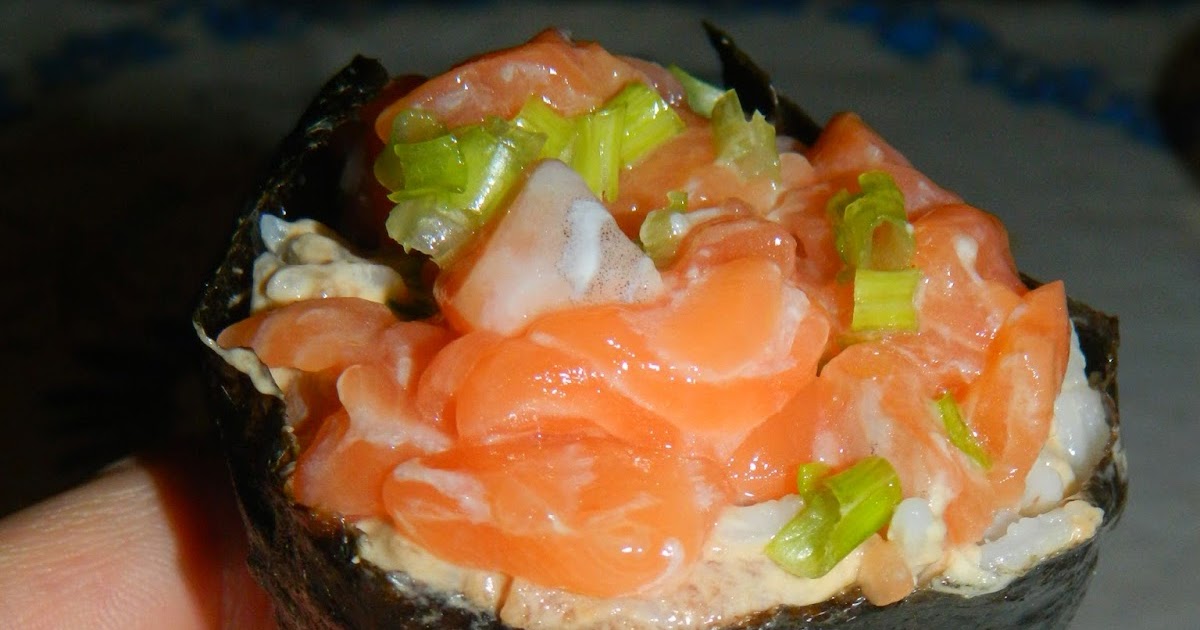 Varrendo o Prato!: Temaki (Cone Japonês)