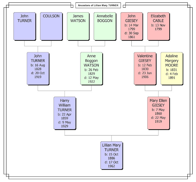 Maddin - Turner Family History