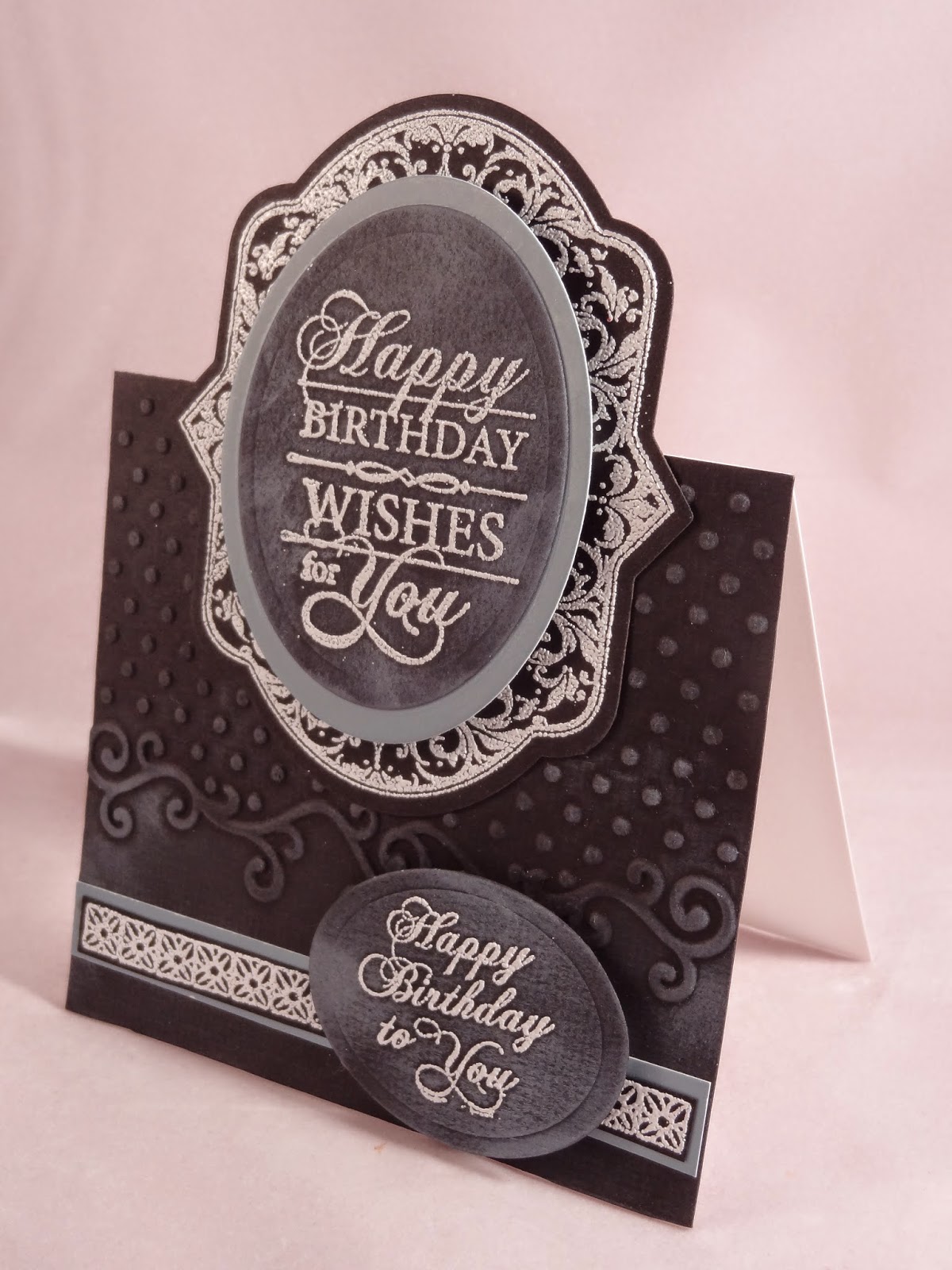 Uniquely Me: Embossing folder techniques Chalk technique with embossing ...