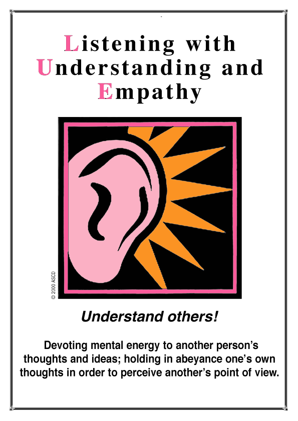 Listening To Others With Understanding And Empathy
