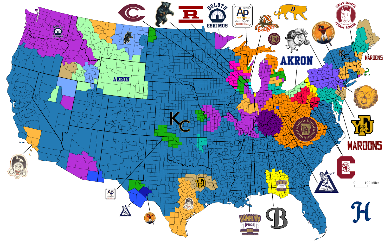 Royal Ramblings: NFL Empires: 1926