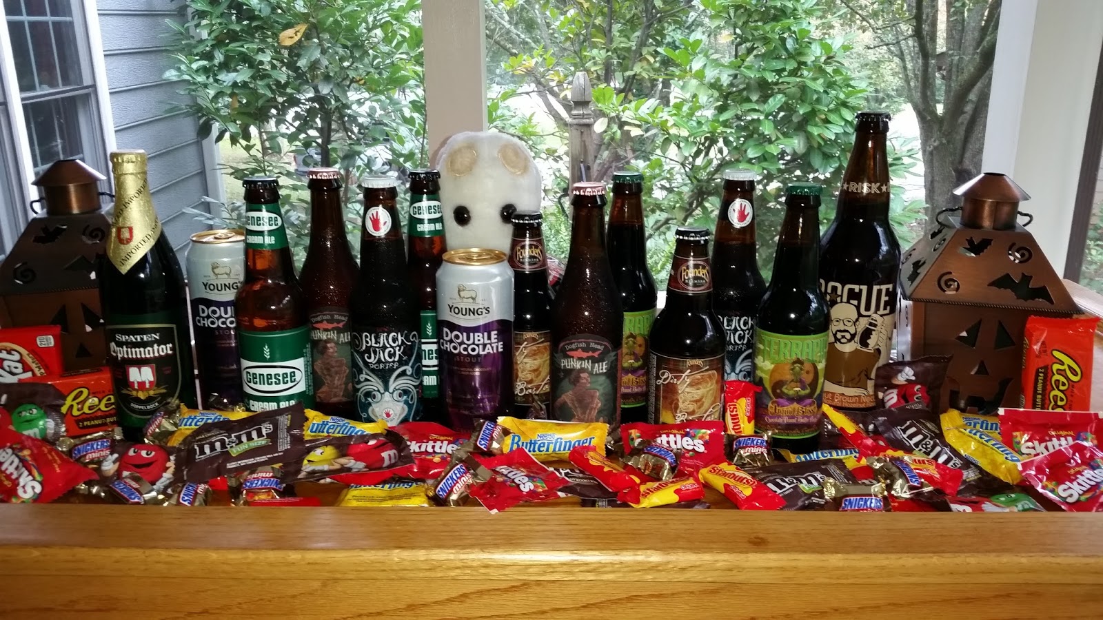 Beer Adventures in Atlanta (And Beyond): Halloween Candy / Beer Pairing