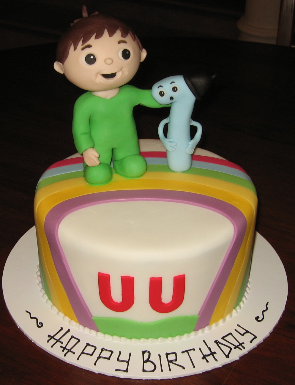 Let Them Eat Cake: Charlie & the Numbers cake