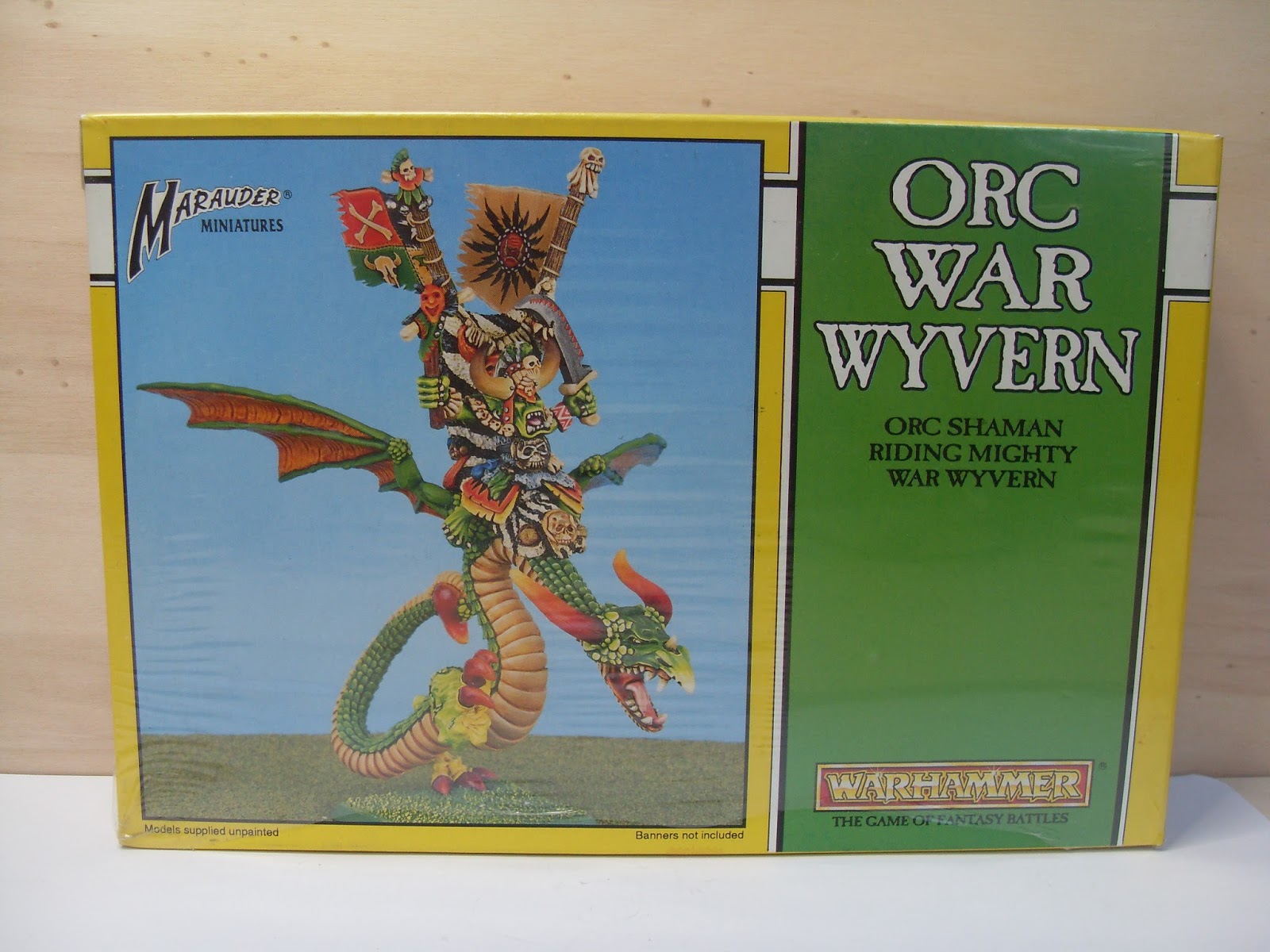 SKYWALKER COMICS: Warhammer vintage Orc War Wyvern RARE