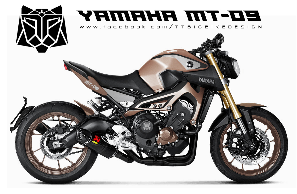TT BIGBIKE DESIGN: DESIGN COCEPT AND CUSTOM TAIL YAMAHA MT09 #1