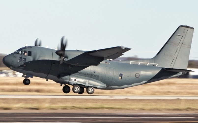 Pacific Sentinel: AUS: First RAAF C-27J Spartan arrives in Australia