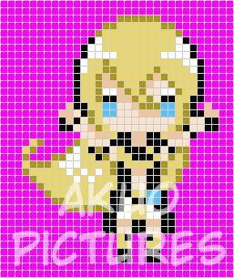 Akuo's pictures: Pixel-art Vocaloid (2)