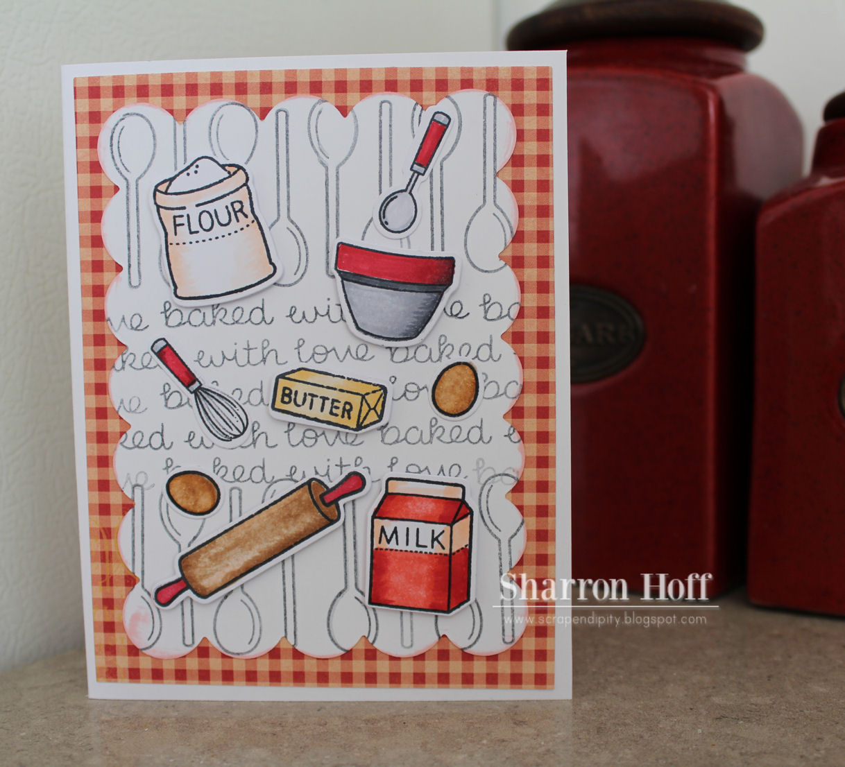 Scrapendipity: Baking up a birthday card