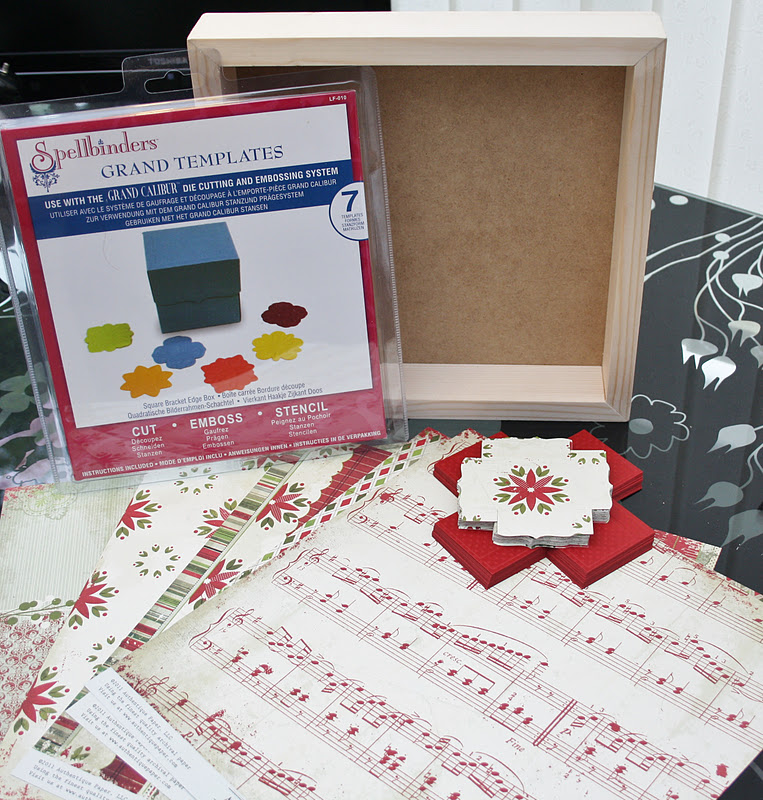 Hope & Chances Creativity: Spellbinders™ Advent Box Kit and a Festive ...