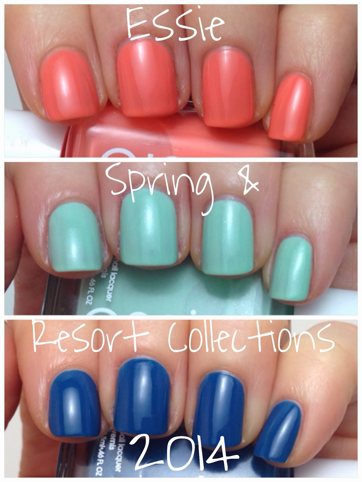 Essie Spring & Resort 2014: My Picks, swatches, and comparisons ...