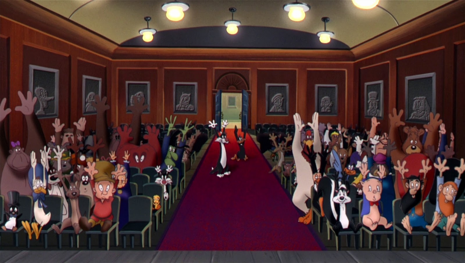 "Space Jam" - Part 1 - cartoon characters