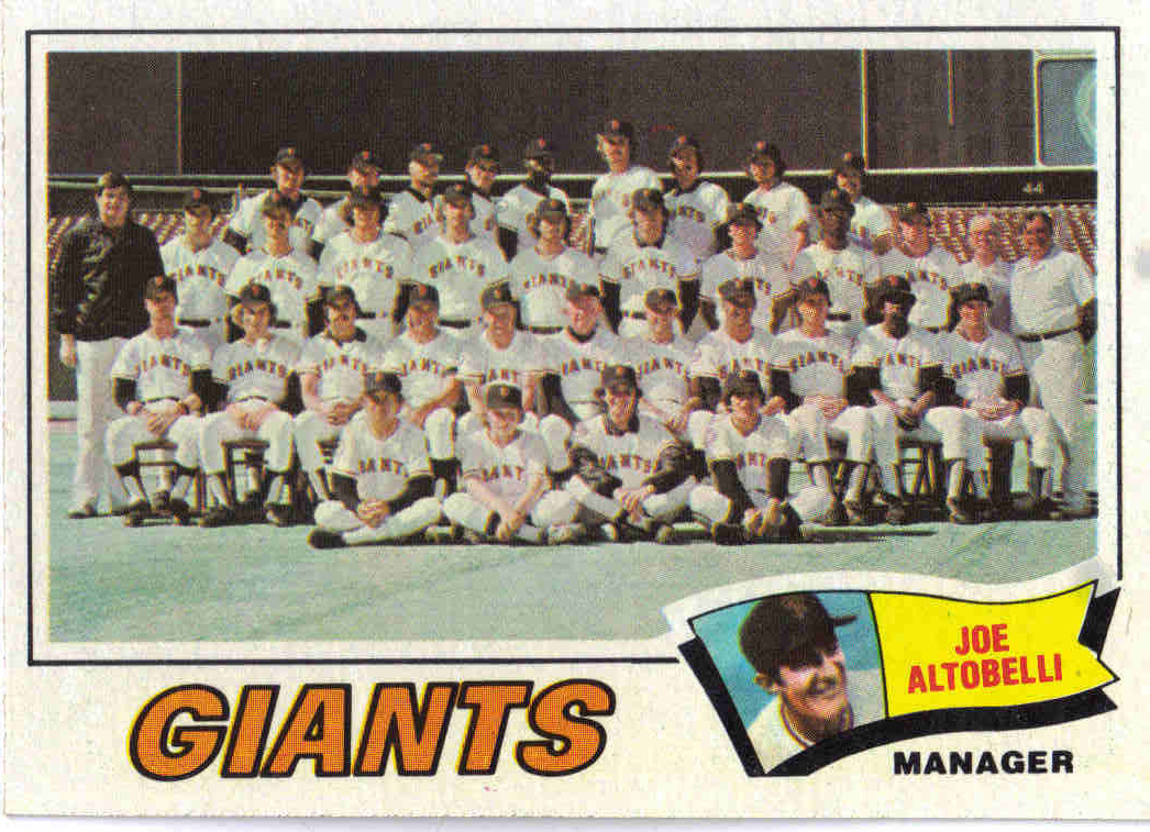 Baseball 1977: 1977 Topps Baseball #211 - San Francisco Giants / Joe ...