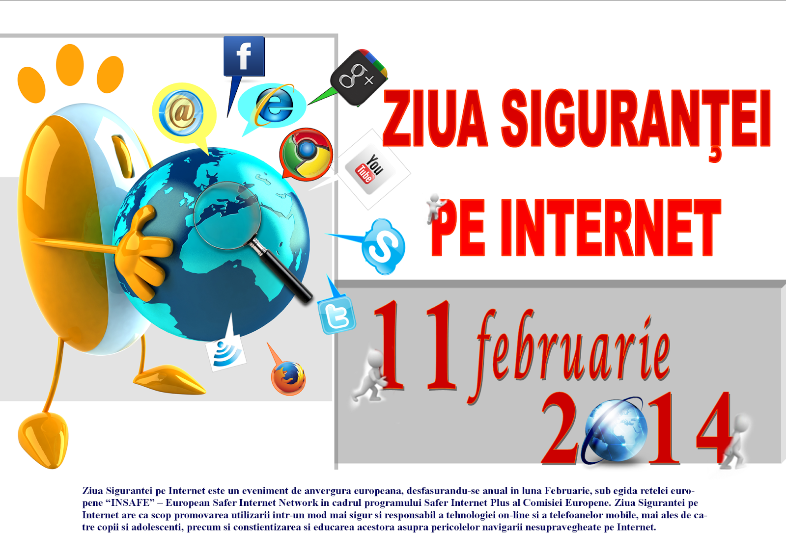 ORA POVEŞTILOR: Ziua siguranţei pe INTERNET!