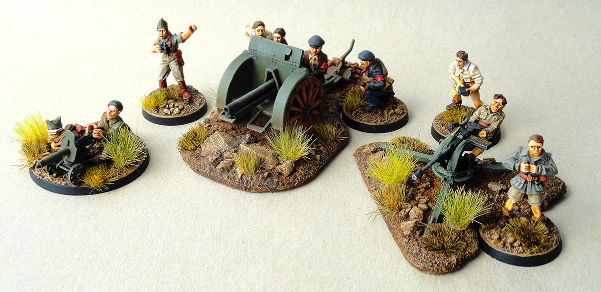 Small Wars in Southern Africa: 28mm Partisans: Heavy Supports