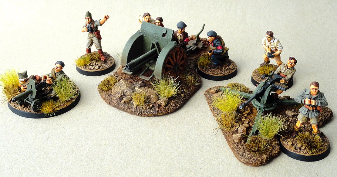 Small Wars in Southern Africa: 28mm Partisans: Heavy Supports