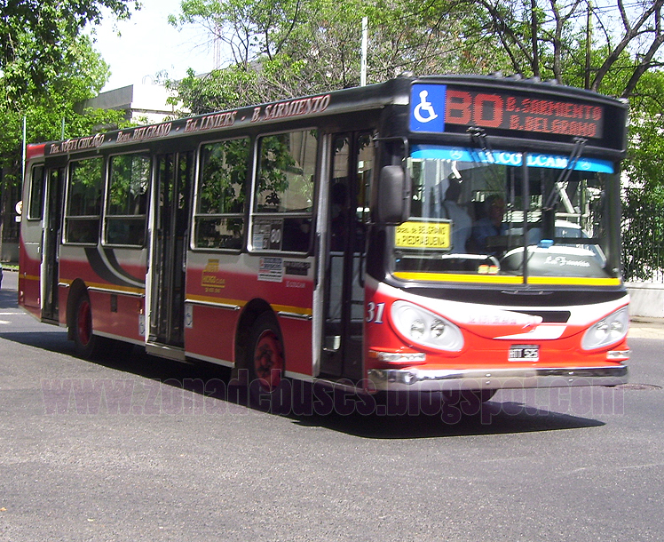 Colectibus - Zona de Buses: LINEA 80