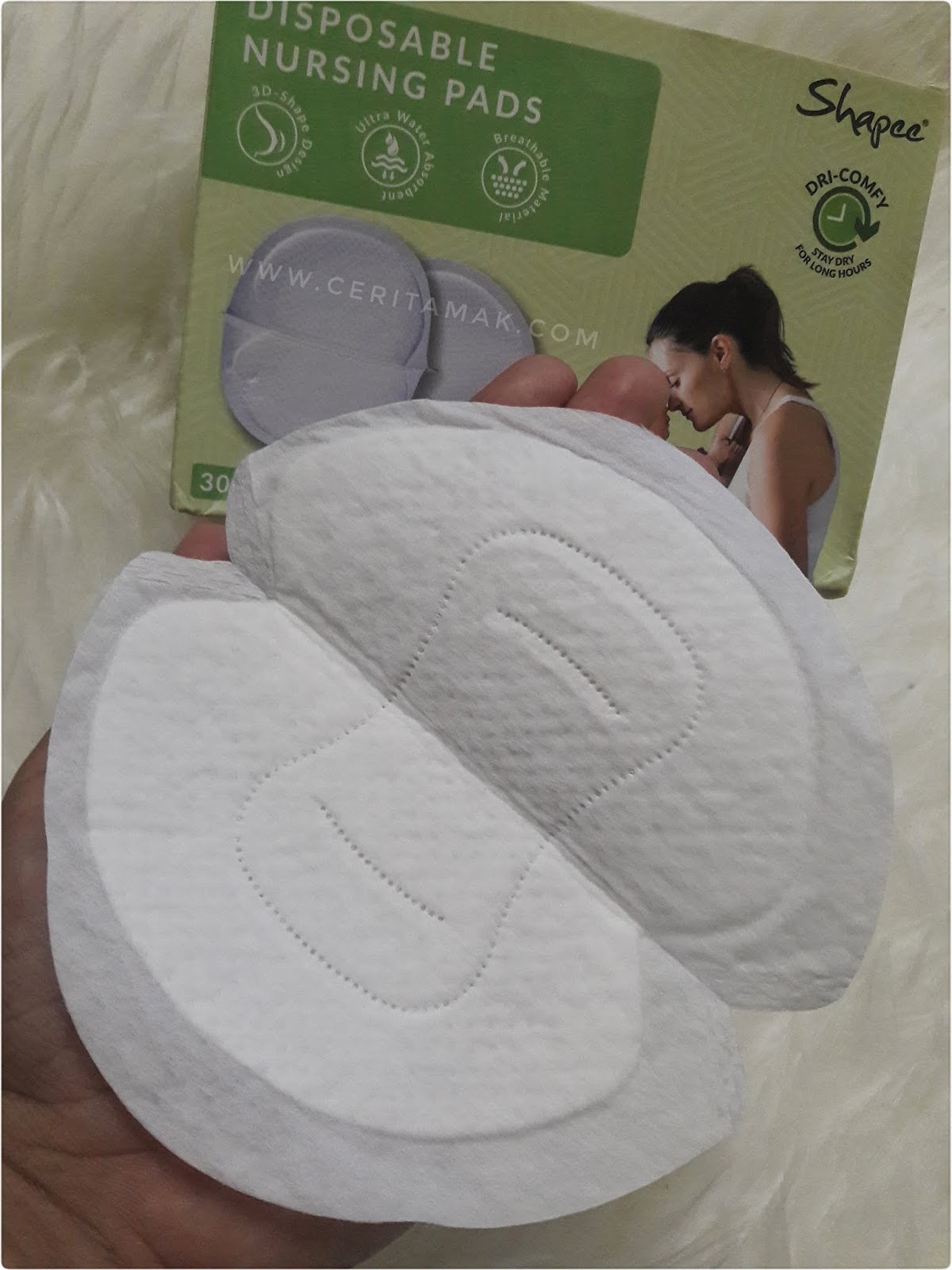 Shapee Disposable Nursing Pad Untuk Ibu Menyusu - #CeritaMak