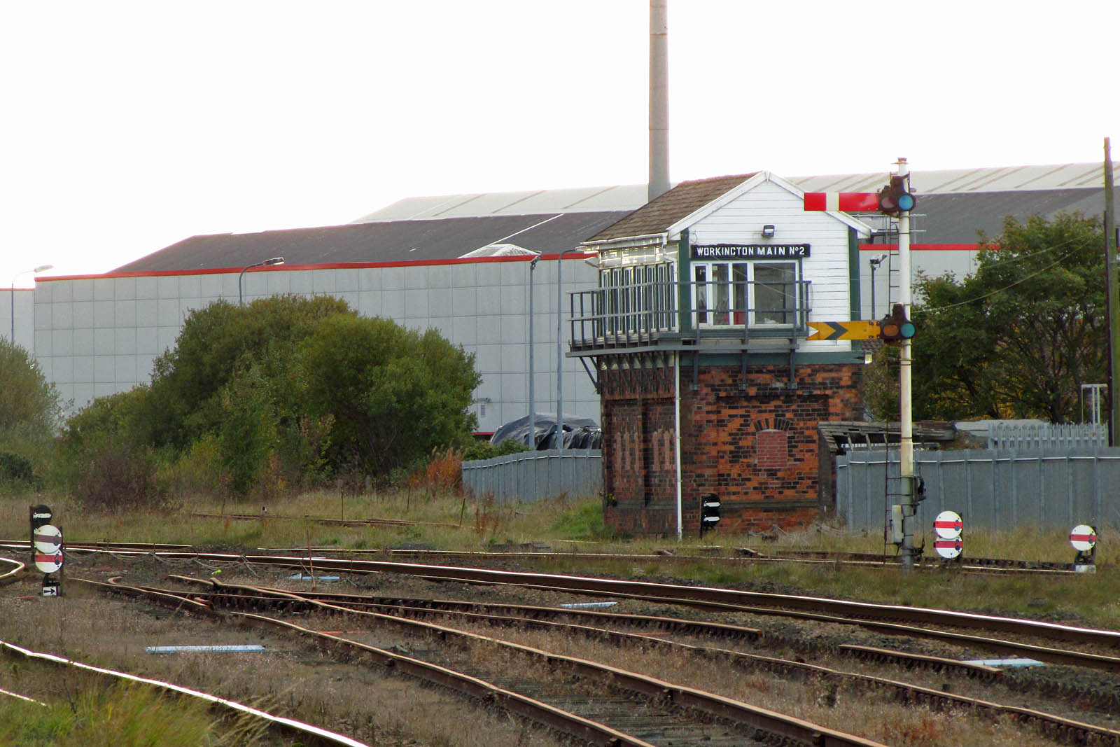 47s and other Classic Power at Southampton: Signalling at Workington ...