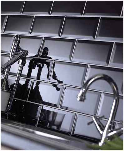 Metro tiles are ideal for a kitchen splashback