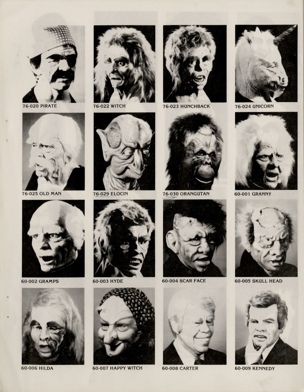 1980 Savage Eye Catalog | Blood Curdling Blog of Monster Masks