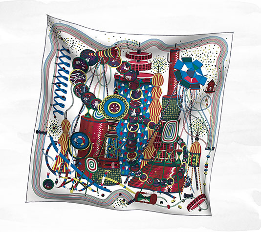 Naomi Higginbottom Textile Designer: Hermes Silk Scarves Inspiration