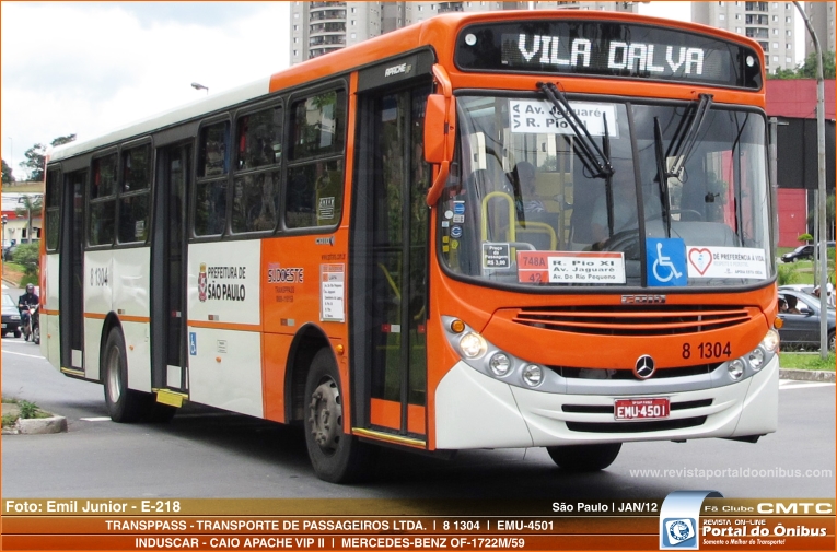 GTA Bus São Paulo: Caio Apache Vip II - Sudoeste Transpass