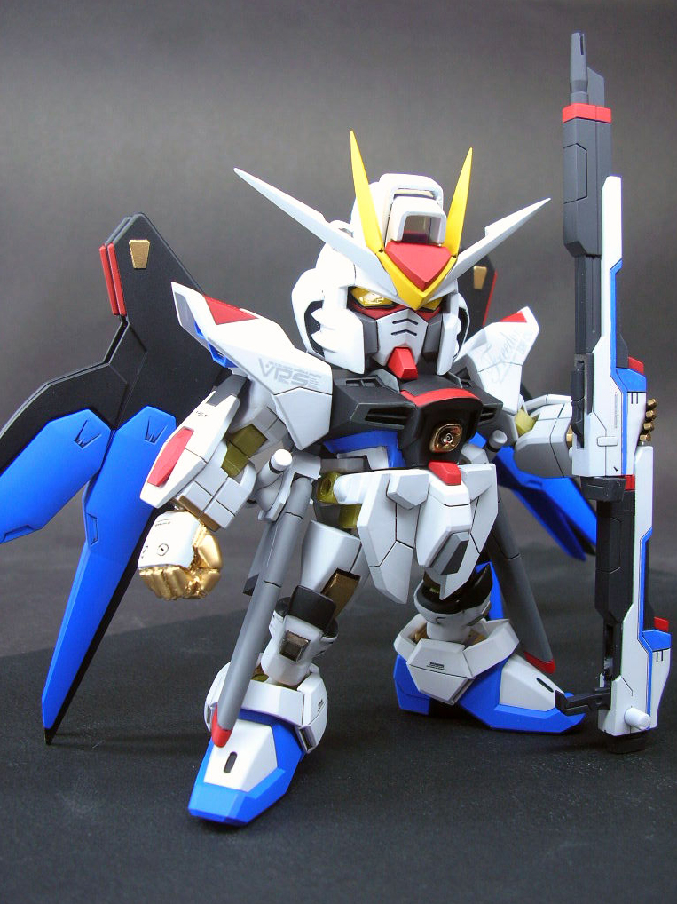 GUNDAM GUY: SD Strike Freedom Gundam - Customized Build